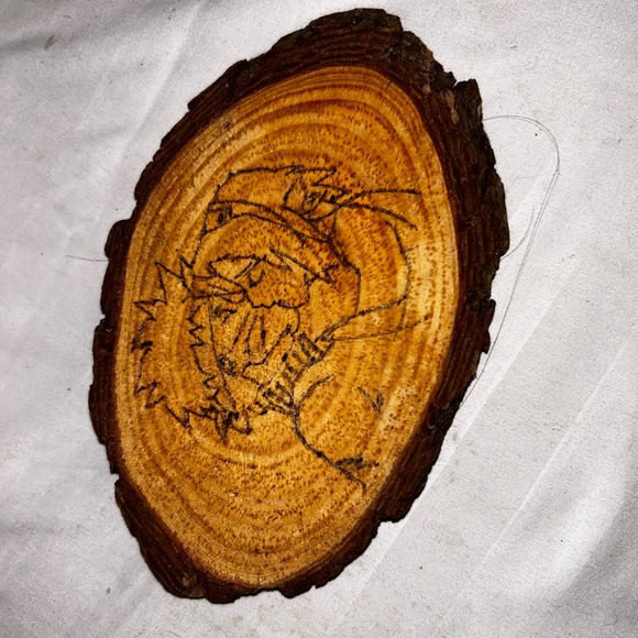 homeade | Art | Naruto Sakura Wood Burning Artwork | Poshmark